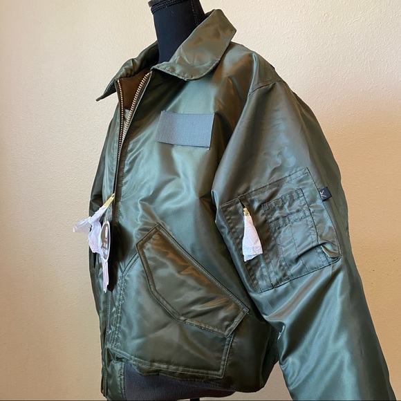 Jackets & Coats | Authentic Military Flight Jacket Bomber Jacket | Poshmark